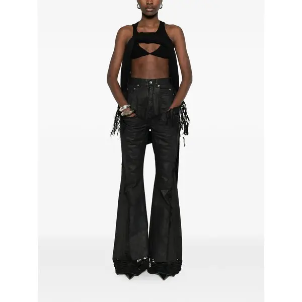 Rick Owens Denim Bootcut Jeans