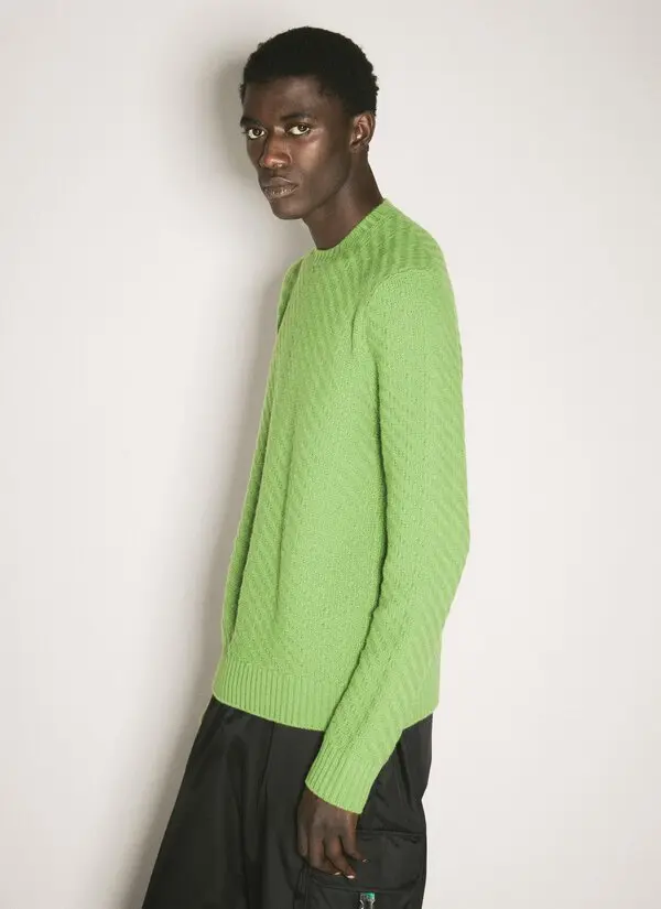 Prada Wool-and-cashmere-blend Sweater