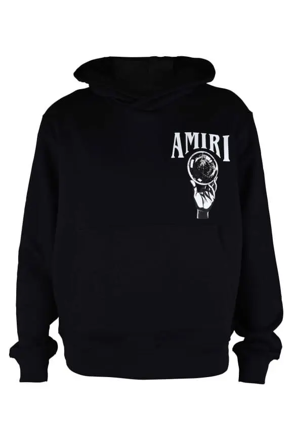 Amiri Crystal Ball Hoodie - Black