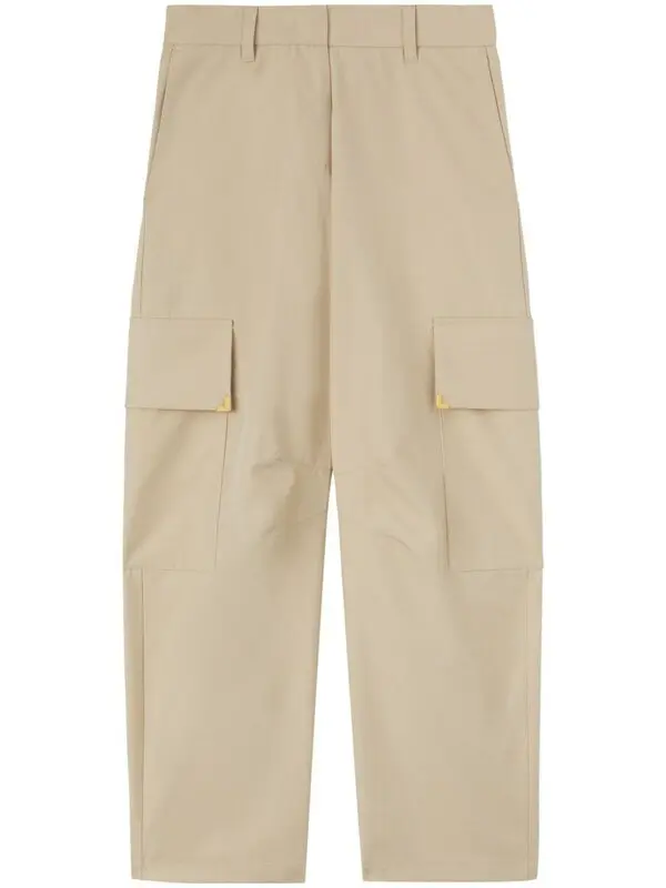 Palm Angels Carrot Cargo Pants - Cream