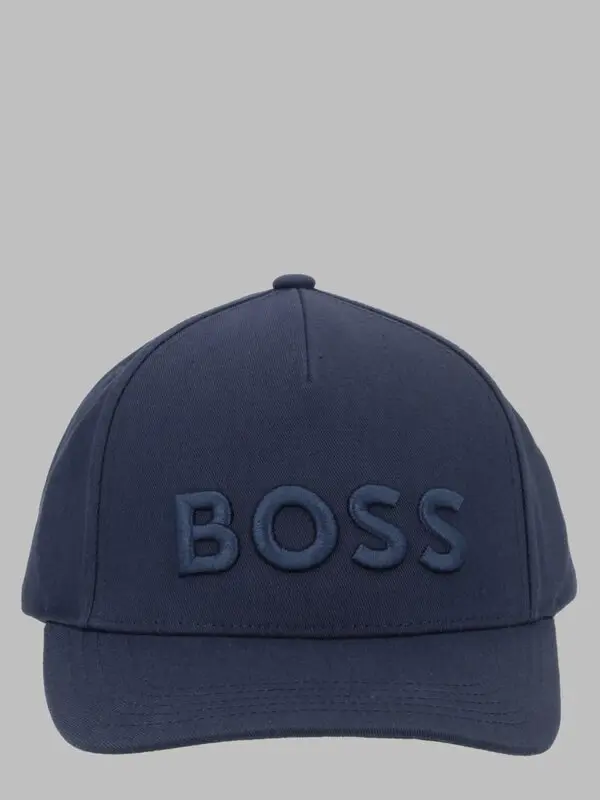BOSS Logo Baseball Cap - Blue