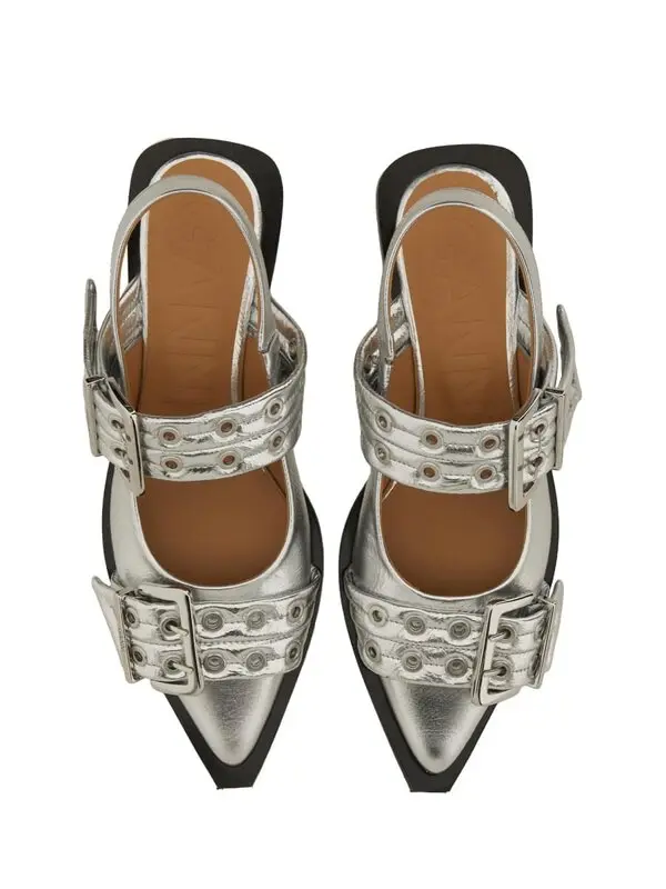 GANNI Ballerina With Buckle