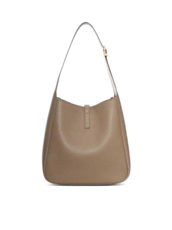 Saint Laurent Le 5 À 7 Supple Small In Hammered Leather - Multicolor