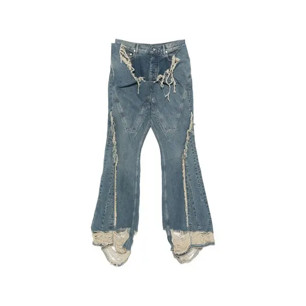 Rick Owens Denim Bootcut Jeans