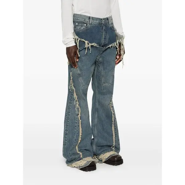Rick Owens Denim Bootcut Jeans