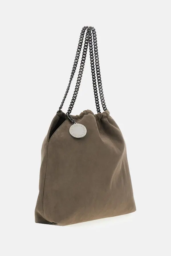 Stella McCartney Falabella Medium Drawstring Alter Suede Bag - Multicolor