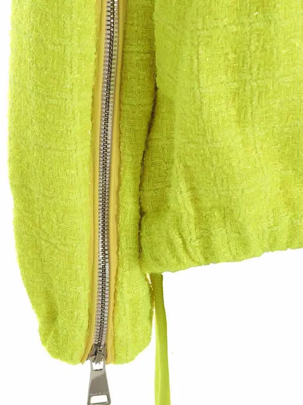 Khrisjoy Chris Windbreaker Tweed' Jacket - Yellow