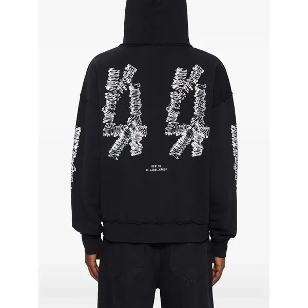 44 LABEL GROUP Hooded Sweatshirt