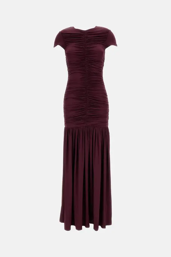 ROTATE BY BIRGER CHRISTENSEN Gathered Maxi Dress - Multicolor