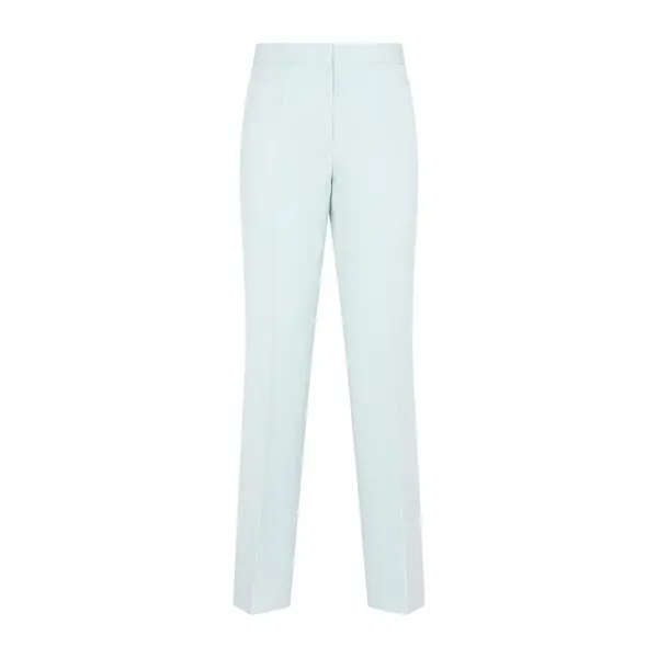 JIL SANDER Wool Trousers - Blue