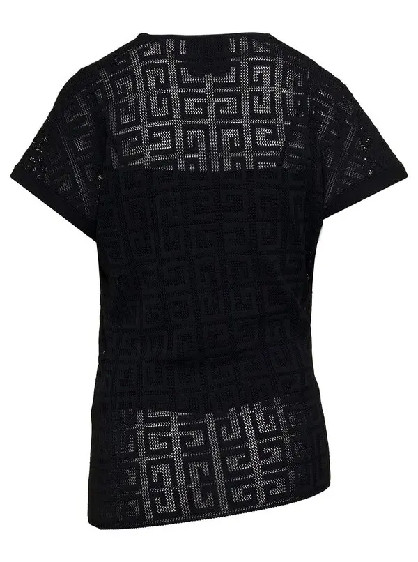 Givenchy Viscose Draped Neckline Top - Multicolor