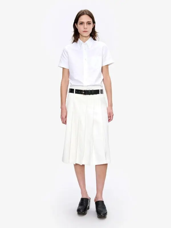 A.p.c. Alice Gabardine Midi Skirt