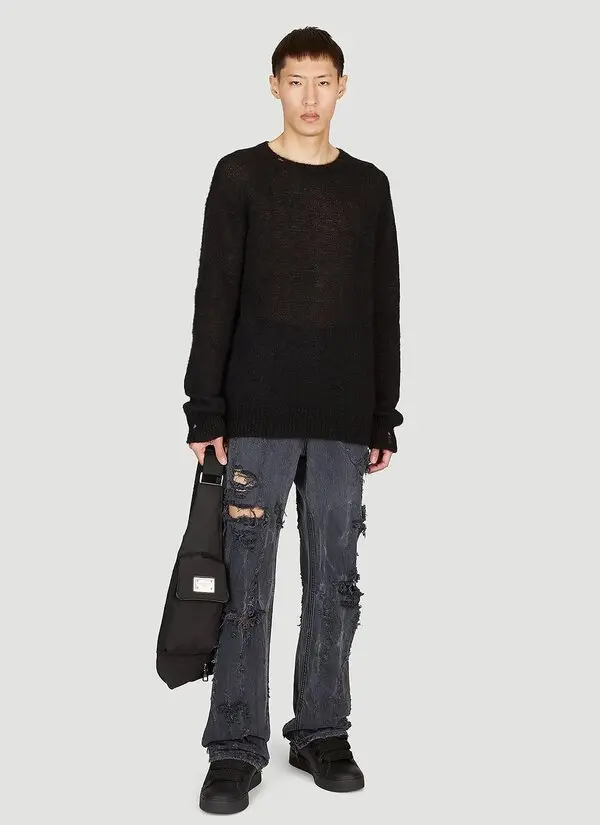 Dolce & Gabbana Distressed Denim Jeans