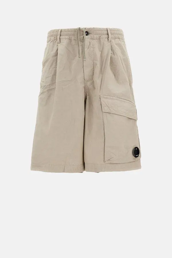 C.P. COMPANY Micro-reps Boxy Lens Cargo Shorts - Multicolor