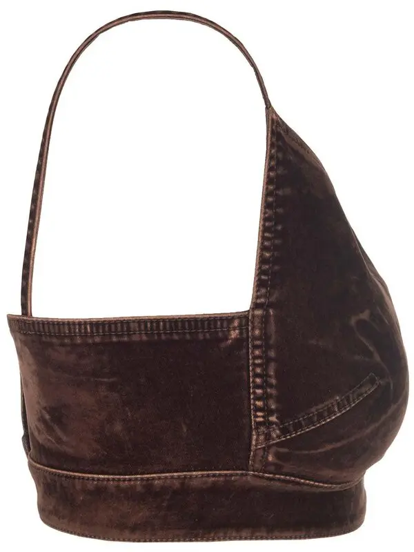 Loewe Velvet V-neck Top