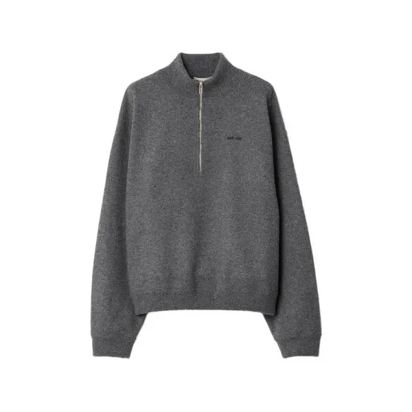 Miu Miu Grey Knitwear Jumpers - Gray