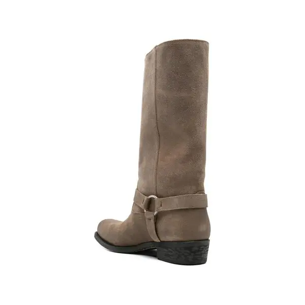 GOLDEN GOOSE Waxed Suede Boots