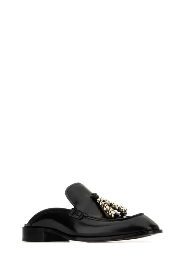 Loewe Leather Edge Slippers