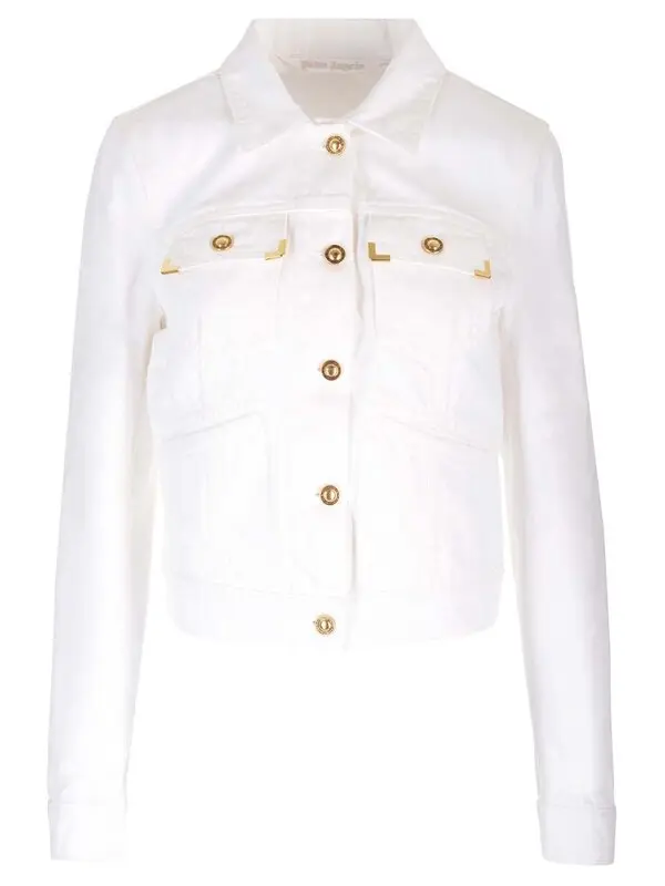 Palm Angels Cotton Denim Jacket