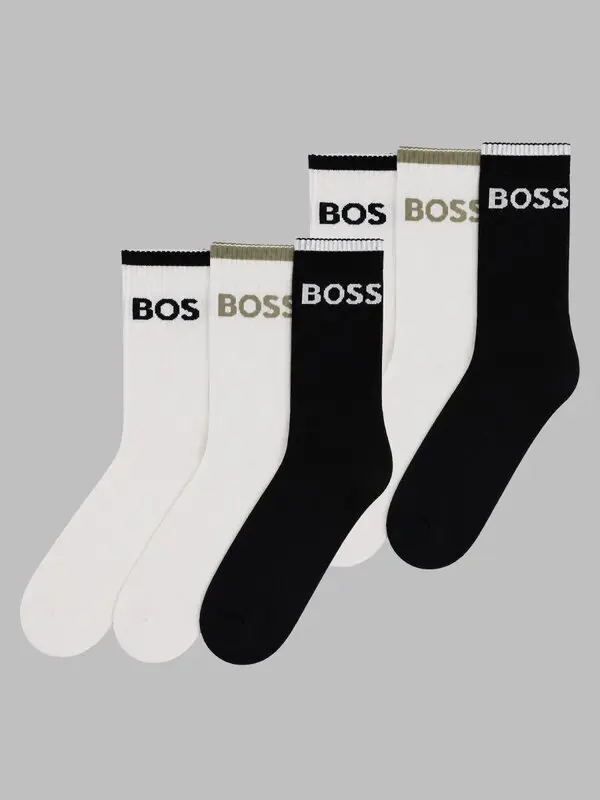 BOSS 3-pack Calzini Con Logo