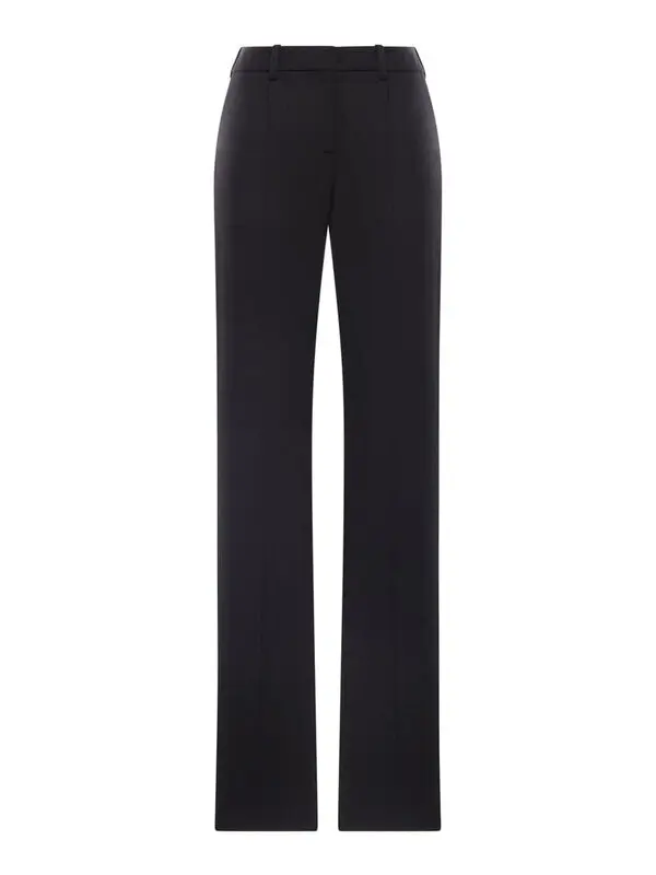 Balenciaga Slim Fit Tailored Trousers - Black