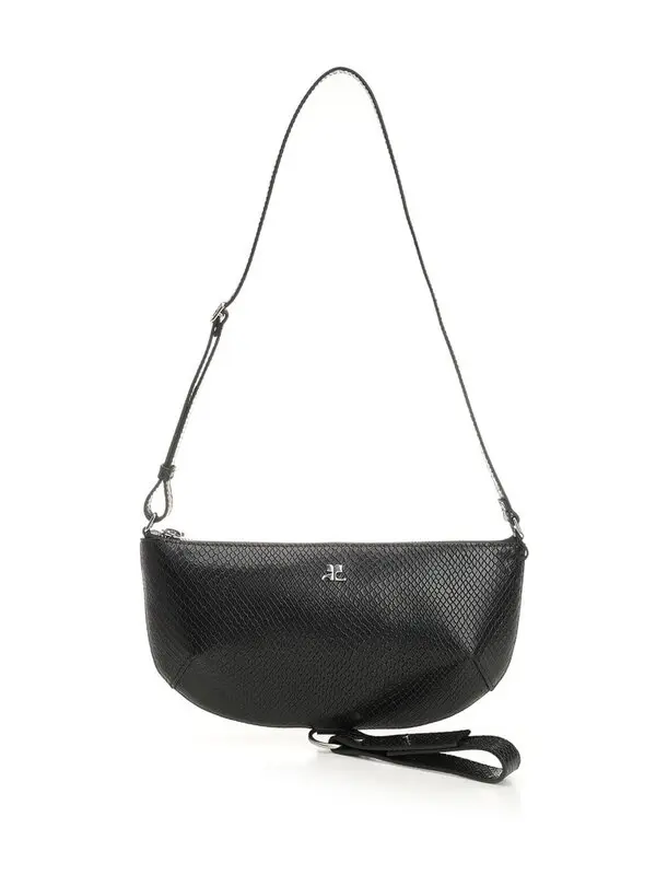 COURREGES Holy Eclipse Bag - Black