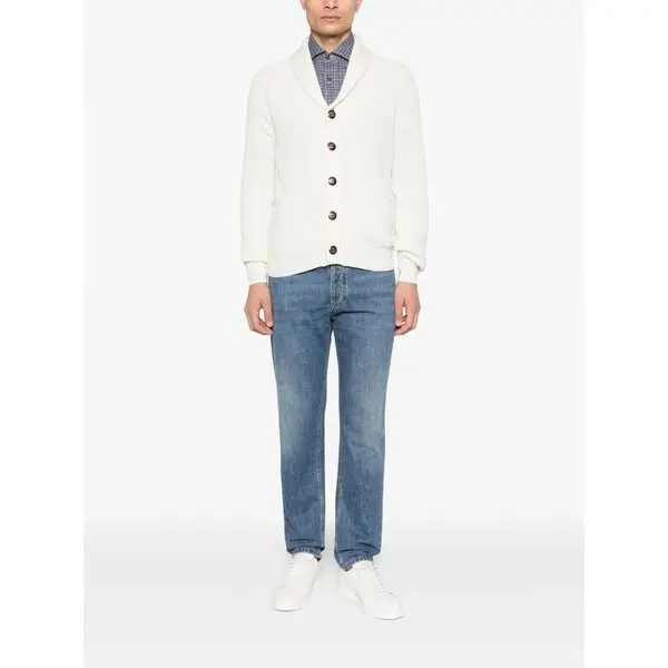 Brunello Cucinelli Neutrals Sweaters & Knitwear Cardigans
