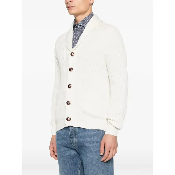 Brunello Cucinelli Neutrals Sweaters & Knitwear Cardigans