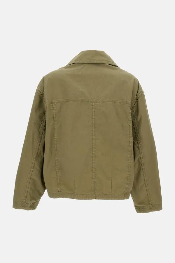 FAY Cotton Canvas 3 Ganci Bomber Jacket - Multicolor