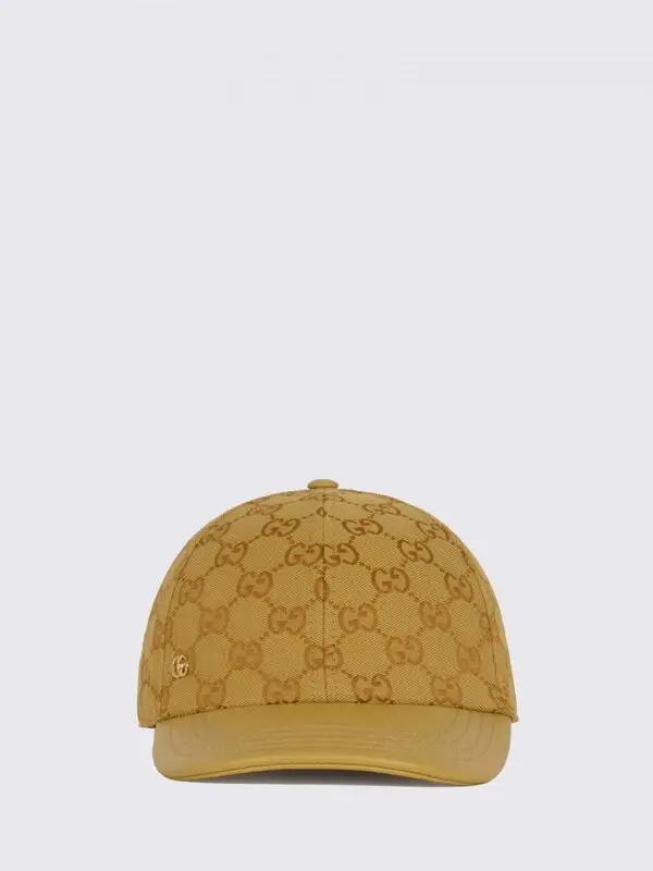 Gucci Gg Monogram Jacquard Baseball Cap With Embroidered Logo