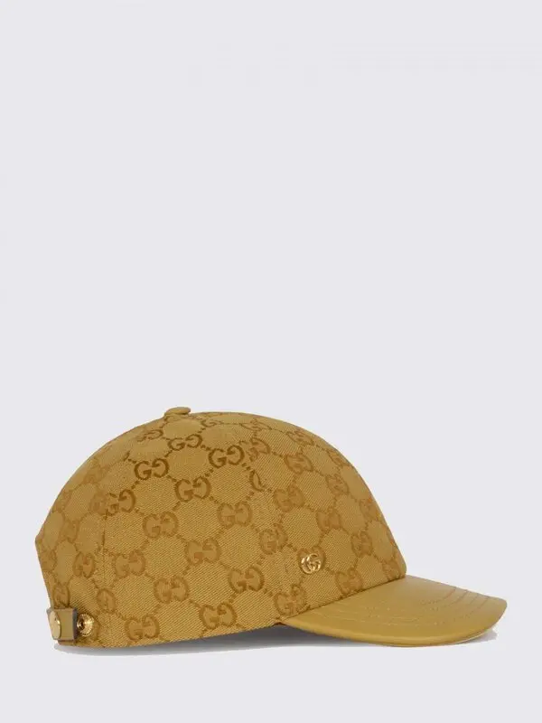 Gucci Gg Monogram Jacquard Baseball Cap With Embroidered Logo
