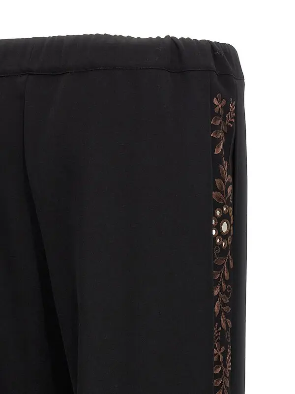 WALES BONNER Cairo Trousers - Black