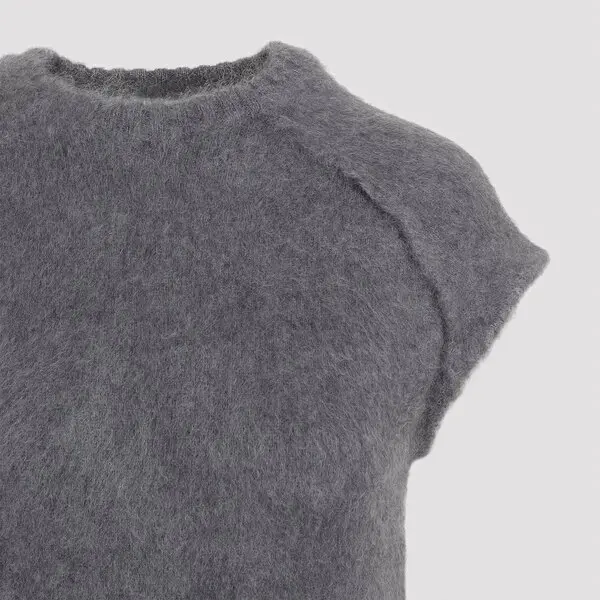 JIL SANDER Knit Long Dress - Gray