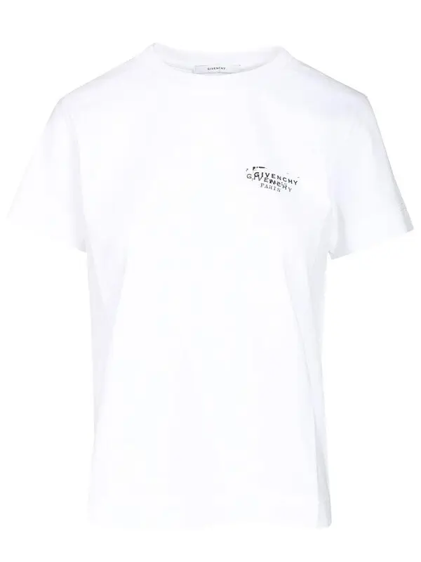 Givenchy Regular Cotton Jersey T-shirt - White