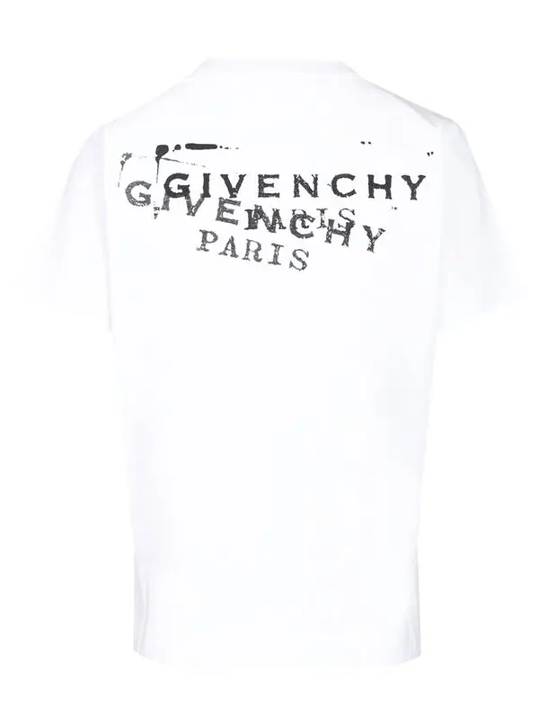 Givenchy Regular Cotton Jersey T-shirt - White