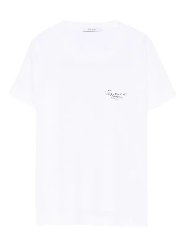 Givenchy Regular Cotton Jersey T-shirt - White