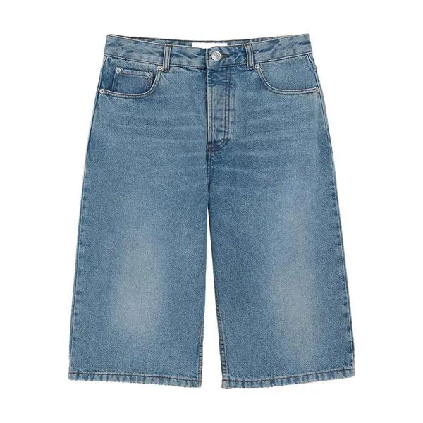 AMI Paris Shorts Denim Shorts - Blue