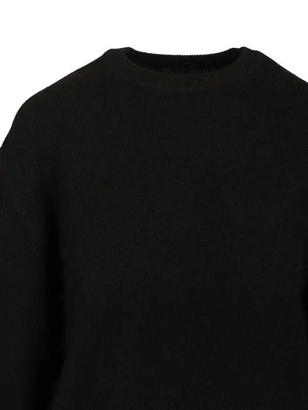 TOTEME Classic Cashmere Crew Knit - Black