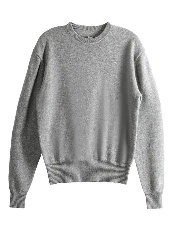 TOTEME Cashmere Crew Knit - Gray