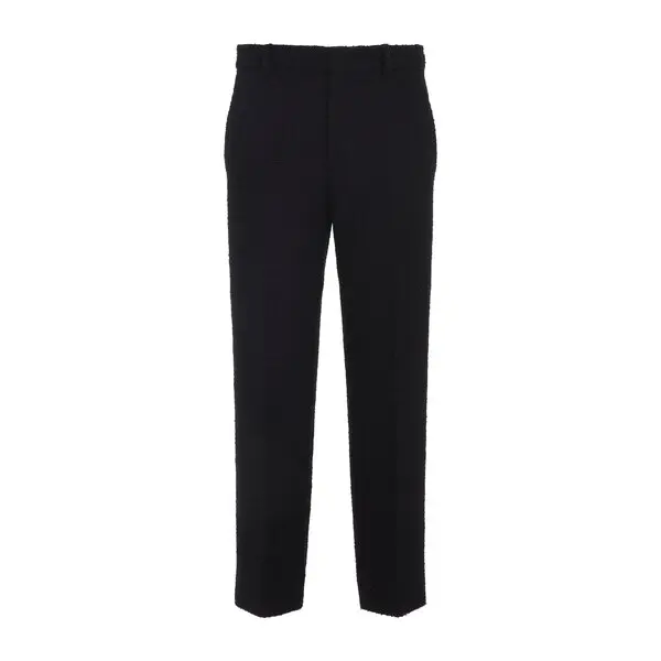 Gucci Boucle Straight-leg Pants - Black