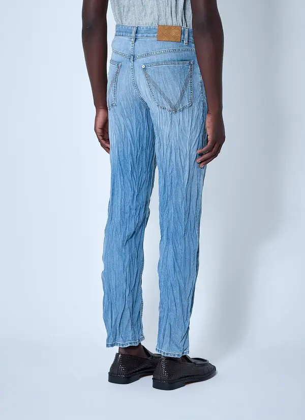 Bottega Veneta Crushed Jeans