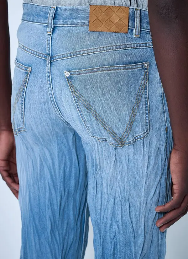 Bottega Veneta Crushed Jeans