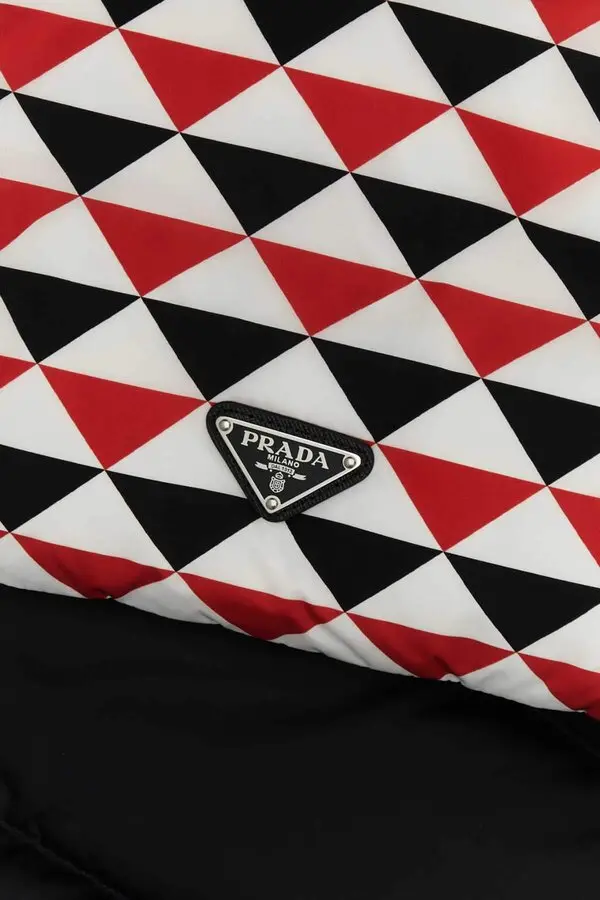 Prada Printed Re-nylon Padded Scarf