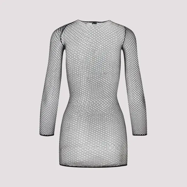 Balenciaga Crystal Mesh Mini Top