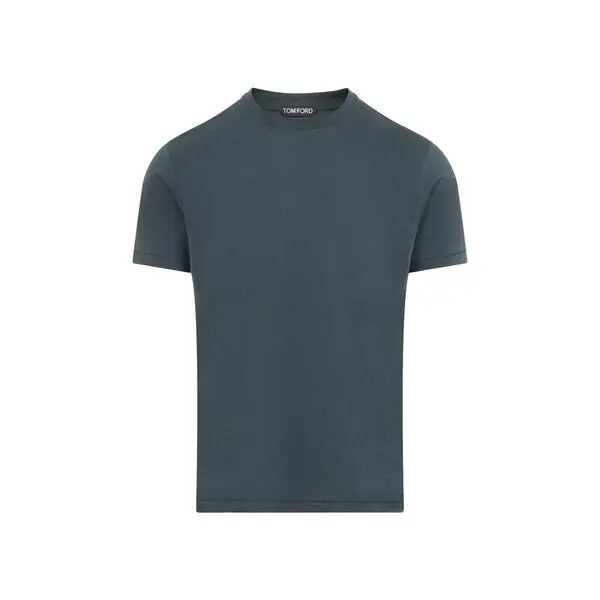 TOM FORD Lyocell T-shirt - Green