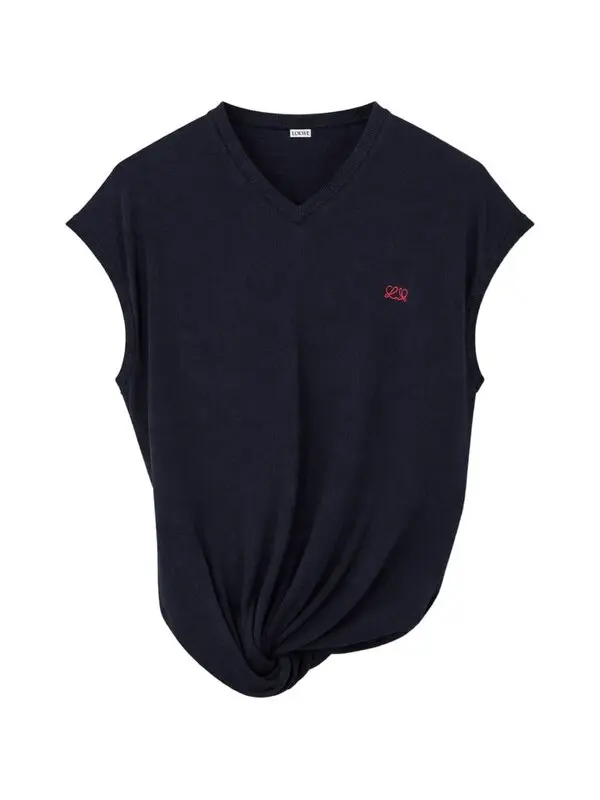 Loewe Wool V-necked Sweater - Multicolor