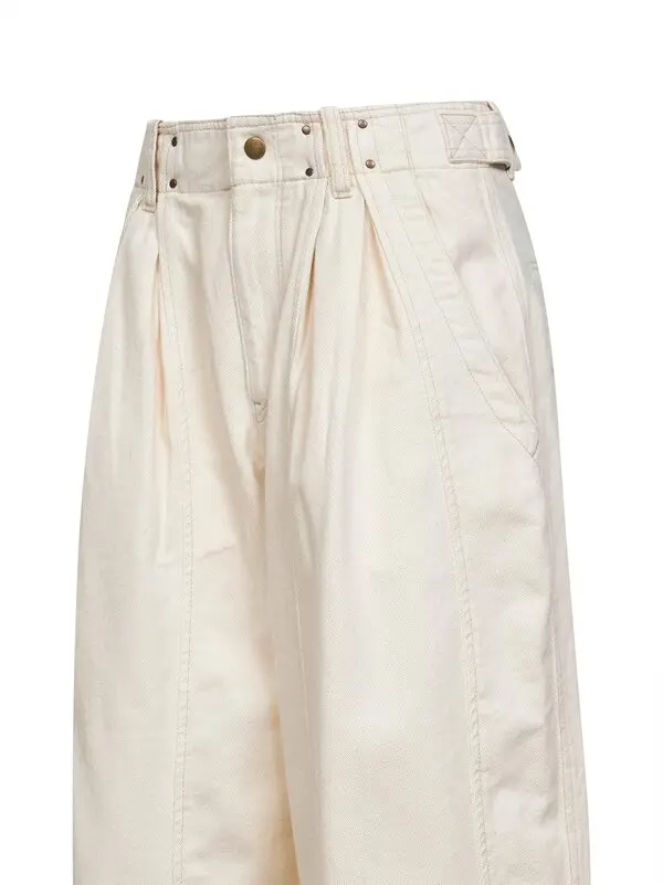 Isabel Marant Étoile Denim Ireme Workwear Trousers - Multicolor