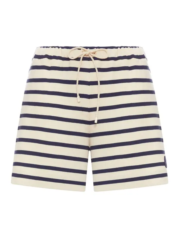Moncler Striped Drawstring Shorts - Multicolor
