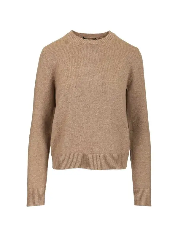 Max Mara Fresia Sweater In Wool And Cashmere - Cream