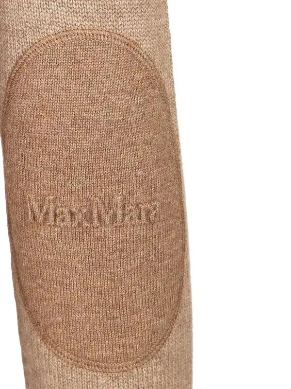 Max Mara Fresia Sweater In Wool And Cashmere - Cream